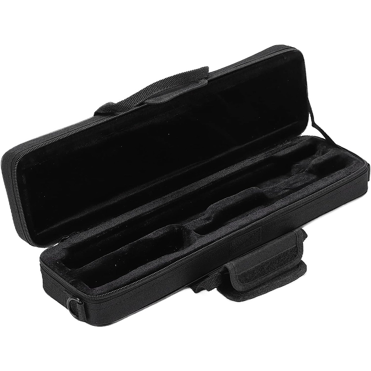 Vangoa Flute Case Carrying Bag Waterproof Lightweight for 16 Holes Flute C Foot with Adjustable Shoulder Strap and Exterior Pocket