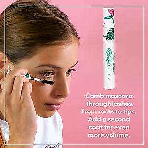 Petite 'n Pretty Fully Feathered Volumizing Mascara - Non-Toxic Makeup for Kids, Tweens and Teens - Adds Instant Thickness and Definition