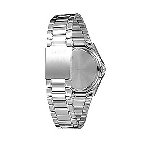Casio MTP-1183A-1AEF Men's Watch Analogue Quartz Stainless Steel, Silver/Black, Bracelet