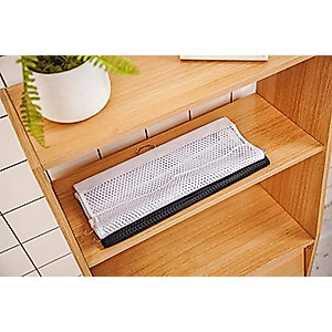 ALYER Multifunctional Bath Toy Organizer,2-in-1Hanging Mesh Shower Caddy,No Suction Cup Needed,Installation Free (White)