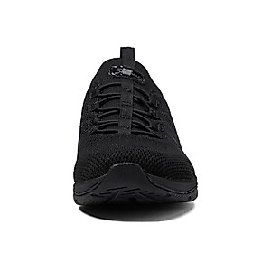 SKECHERS Women's Active-AIR Sneaker, Black, 8.5