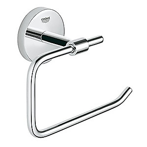 Grohe 40457001 BauCosmopolitan Paper Holder without cover, Starlight Chrome