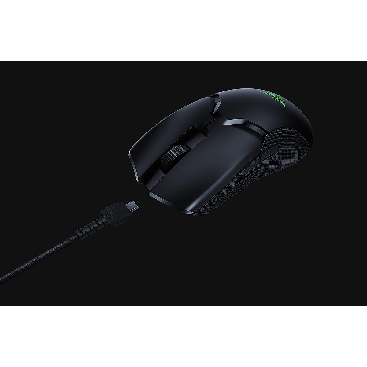 Razer Viper Ultimate - Light and Fast Ambidextrous Gaming Mouse (20,000 DPI Optical Sensor, Hyperspeed Wireless Technology, RGB Chroma) Black