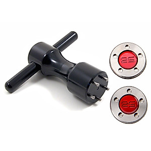 QHALEN Golf Red Weights with Black Wrench for Titleist Scotty Cameron California Newport Kombi My Girl Putters New