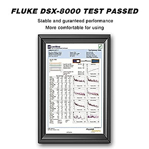 LEKVKM Cat 6 Ethernet Cable 50 ft High Speed RJ45 Internet Cable for Outdoor & Indoor Support CAT6 Network Solid Slim Flat Black Computer LAN for PC