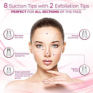 Bronich FDA Certified-Newest Blackhead Remover Pore Vacuum with 30X HD Camera,Deep Pore Cleaner and Blackhead Extractor with 5 Adjustable Suction Levels,USB Rechargeable for Women-Men Skin Care