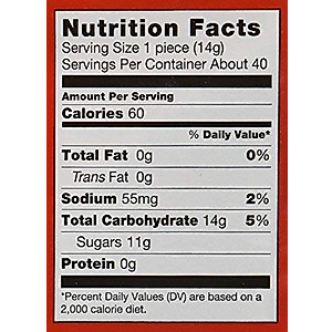 Ring Pop Hard Candy Pops, Variety Pack,2.55 pounds, 44 Count