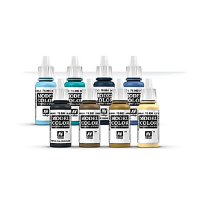 Vallejo AV Model Color Set - Infinity O-12 Exclusive,VAL70239, 17 ml (Pack of 8)