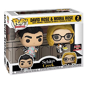 Funko Pop! Schitts Creek David and Moira Rose Exclusive