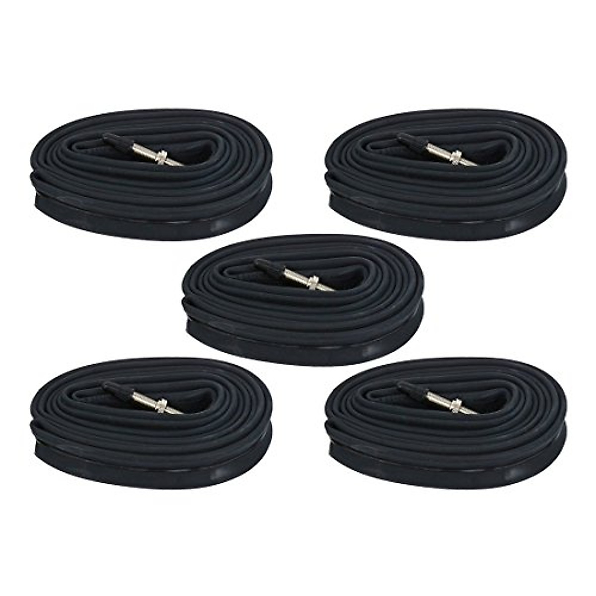 Continental Bicycle Tubes Race 28 700x20-25 S60 Presta Valve 60mm Bike Tube Super Value Bundle (Pack of 5 Conti Tubes & 2 Conti tire Lever)