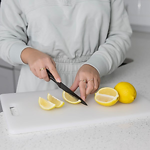 Fox Run Cutting Board, 11 x 16.75 x 0.5 inches, White