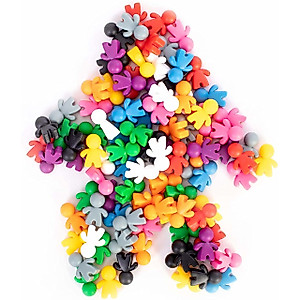 Game Pawn Bonanza Variety Pack - 500 Plastic Multicolored Bulk Gaming Pieces - Fantasy Tabletop Strategy Game Accessories, Markers, & Upgrades - Learning Resources, Counting Aids, Toys, Arts & Crafts