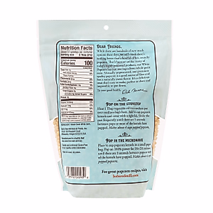 Bob's Red Mill White Popcorn, 30oz (Pack of 1) - Non GMO, Whole Grain, Vegan, Kosher