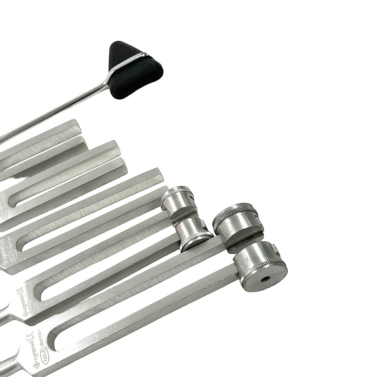 Tuning Fork Set of 5 Taylor Hammer Diagnostic Instruments CYNAMED