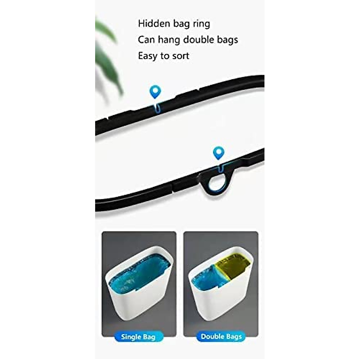 PantryAid Automatic Trash Can | Touchless Trash Can for Bathroom | Odorless for Home & Organic Kitchen Waste Bin 11Ltr/3Gal