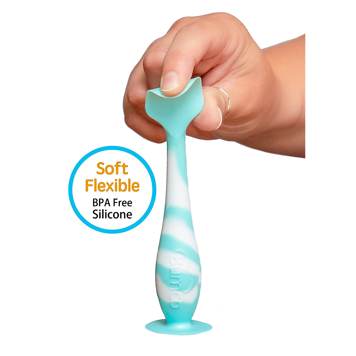 Bumco Diaper Cream Spatula - BPA-Free Diaper Bag Essentials, Soft Butt Spatula Baby, Mom-Invented Butt Paste Spatula, Bumco Diaper Cream Spatula, Flexible Diaper Cream Applicator, Bumco Baby Bum Brush