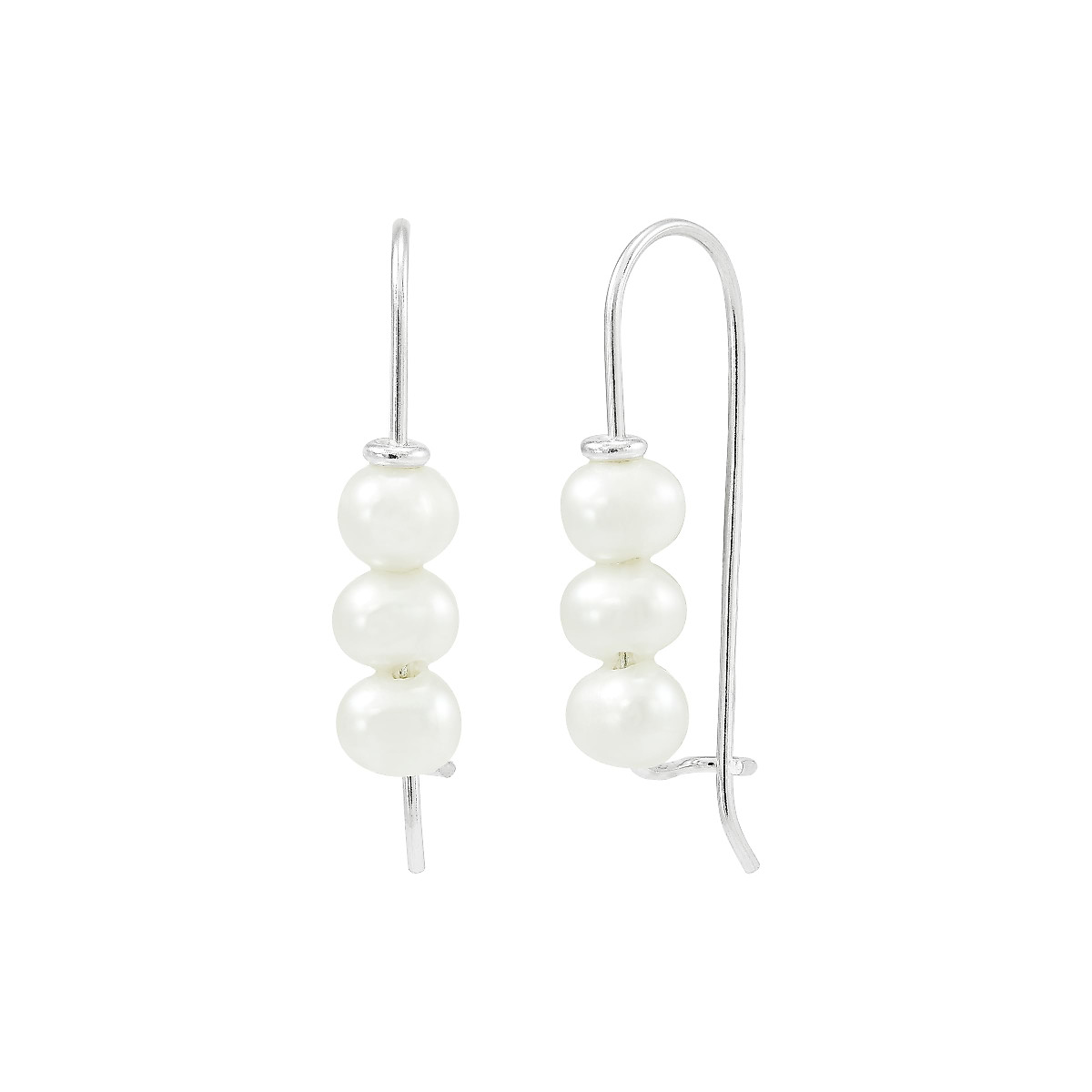 Silpada 'Dots of Joy' Freshwater Cultured Pearl Drop Earrings in Sterling Silver