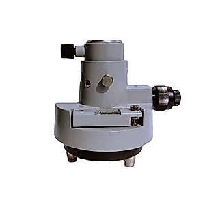 Mountlaser Tribrach Adapter W/Optical Plummet Surveying, Tribrach with Optical Plummet Adjust Screw in Left Hand for Surveying