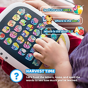 BEST LEARNING Touch & Learn Tablet - Educational Toy for Toddlers Ages 2-5 | Learn Alphabet, Shapes, Words, Music & Quiz Games for Kids 2, 3, 4, 5 Years Old
