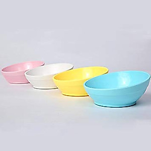 Creation Core Premium Quality Tilted Cat Bowl for Small Pets with Anti-skid Rubber