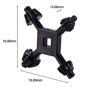 HHRKGHEO drill press chuck key 4 in 1 electric drill key drill key drill chuck for impact driverchuck