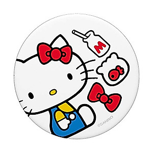 Hello Kitty Retro Favorite Things PopSockets Stand for Smartphones and Tablets PopSockets PopGrip: Swappable Grip for Phones & Tablets