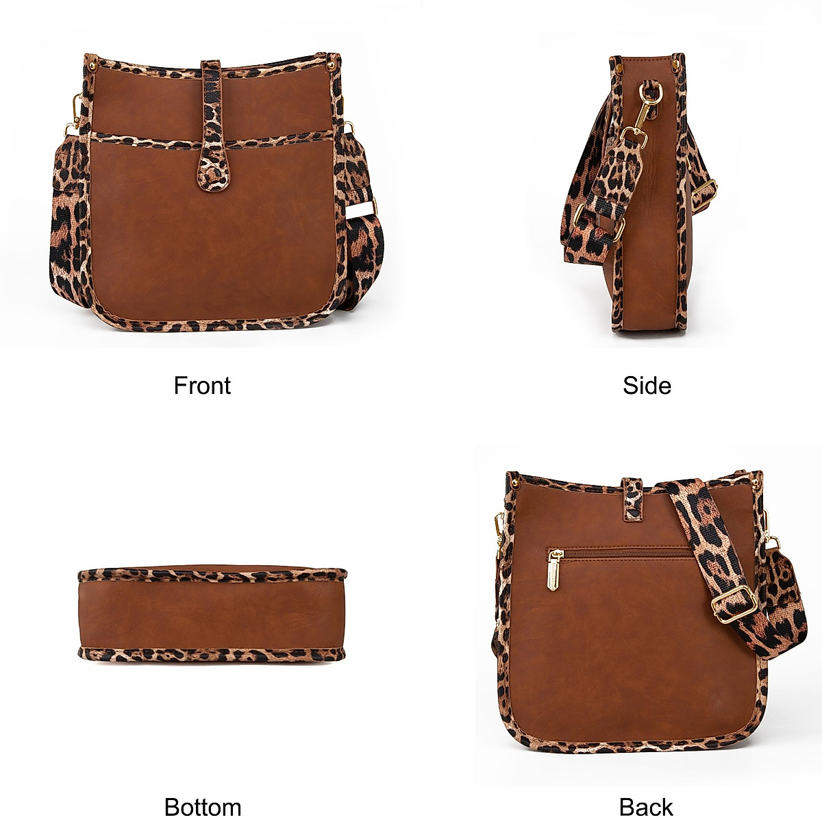 Montana West Crossbody Bag for Women Trendy Purses and Handbags Hobo Bags with 2 Adjustable Guitar Strap MWC-177LP