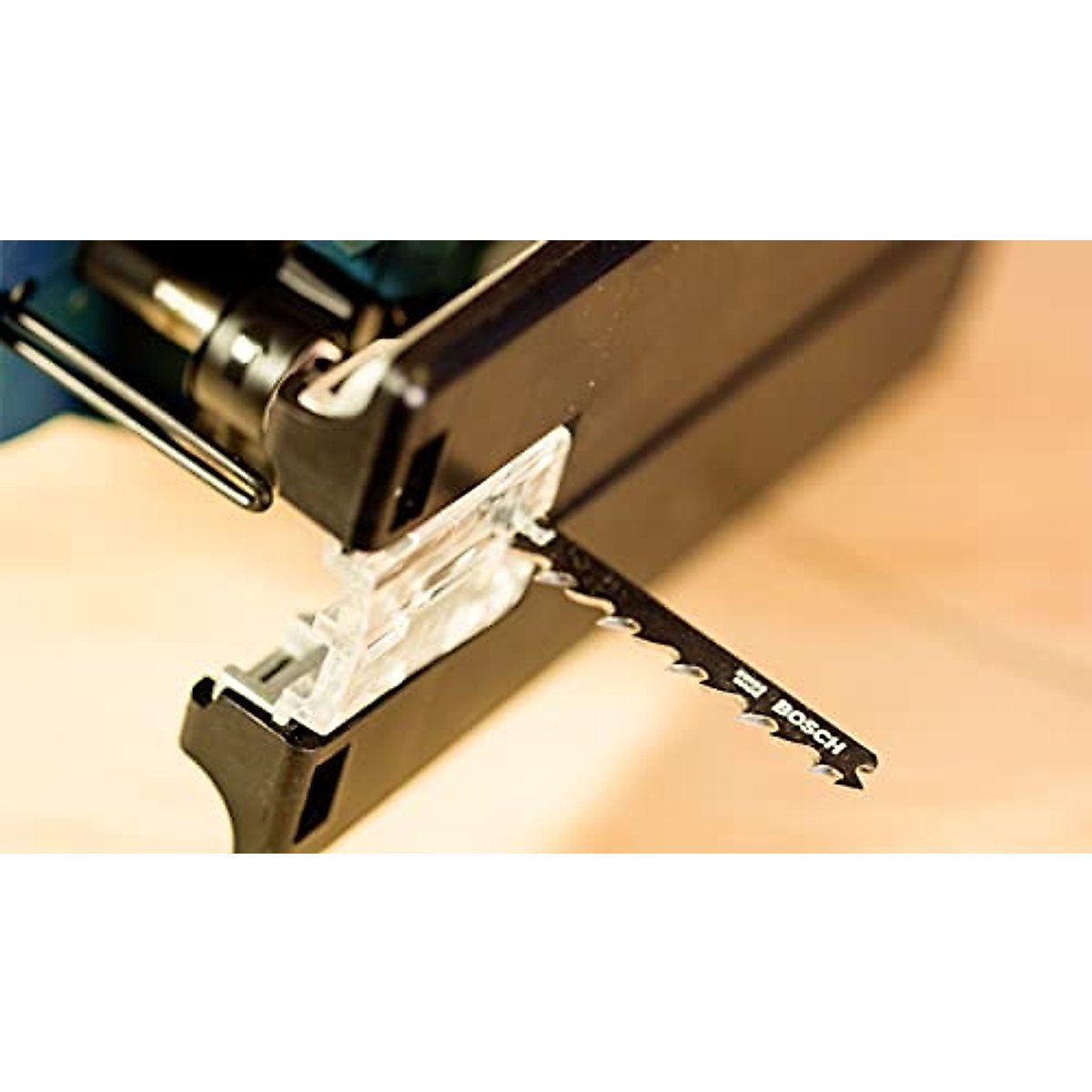 BOSCH T144D 5-Piece 4 In.6 TPI Speed for Wood T-Shank Jig Saw Blades