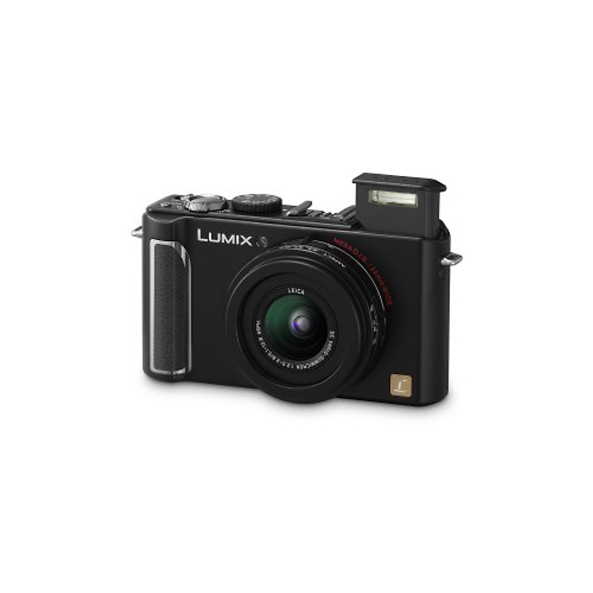 Panasonic DMC-LX3 10.1MP Digital Camera with 24mm Wide Angle MEGA Optical Image Stabilized Zoom (Black)