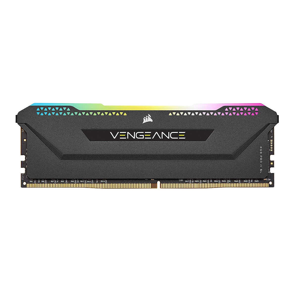 Corsair Vengeance RGB PRO SL 16GB (2x8GB) DDR4 4000MHz C18 Optimized for AMD Ryzen Desktop Memory (10 Ultra-Bright RGB LEDs, Custom Performance PCB, Tight Response Times, Intel XMP 2.0) Black