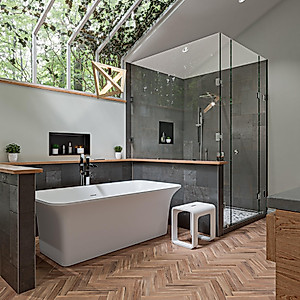 ALFI brand ABLD59B-BSS Shower Drain, Brushed Stainless Steel