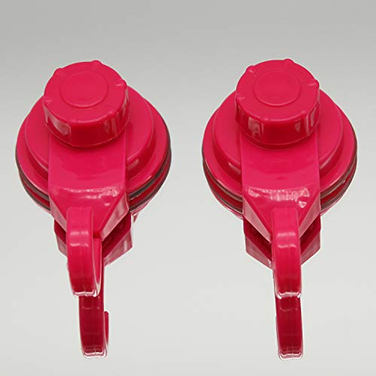 EVIDECO 9714150 Strong Hold Suction Hooks-Bath-Kitchen-Home-Set of 2 Fuchsia