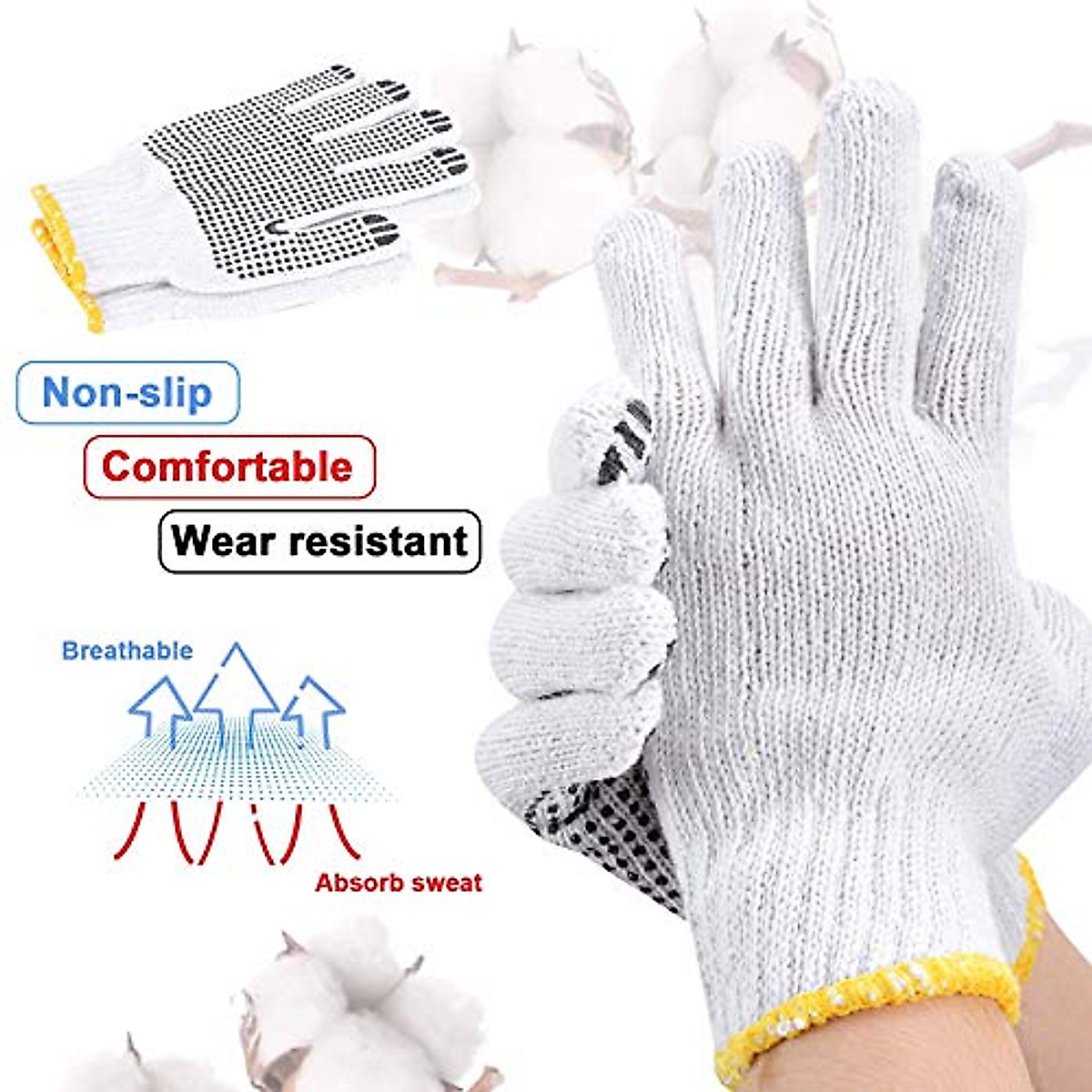 Voilamart Tow Strap Recovery with Hooks 2” x 20ft 17,600LBS Break Strength Towing Strap,Reflective Strip,Pair of Gloves,Storage Bag for Road Recovery Towing Rope Cable Winch Strap,Tree Saver