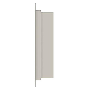 Ketcham 160PE - 14" W x 20" H Deluxe Series Recessed Mounted Polished Edge Mirror Medicine Cabinet