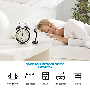 FOMIYES Spilling Coffee Cup Decor Floating Coffee Cup Mug Resin Suspend Coffee Cup Decoration for Office and Home Resin Craft Funny Table Centerpieces Floating Coffee Cup Statue