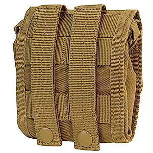 Condor Elite MA36-002 Roll-Up 4.5 x 5 inches Utility Pouch (Black)