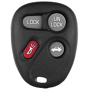 ECCPP 1X Key Fob CASE Replacement for Chevy Express 1500/2500/ 3500 for Malibu for Blazer for GMC for Savana 1500 2500 3500 for Cadillac for DeVille for Eldorado for Buick for Riviera KOBLEAR1XT