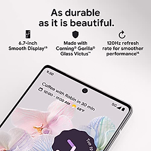 Google Pixel 6 Pro - 5G Android Phone - Unlocked Smartphone with Advanced Pixel Camera and Telephoto Lens - 128GB - Sorta Sunny