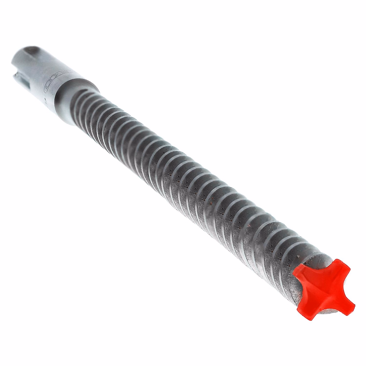 Diablo Rebar Demon SDS-Max 4-Cutter Full Carbide Head Hammer Drill Bit with Tri-Metal Fusion Welding - 5/8" Diameter, 21" Length, 16" Working Length - DMAMX1100