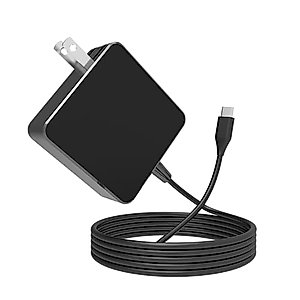 Universal 65W USB C Charger - USB C Laptop Charger 65 watt Type C : for Lenovo/HP/Dell/Steam Stream Steak Deck/Asus/Samsung/Acer/MacBook pro and All Computer or Smart Phone,USB-C AC Power Adapter Cord