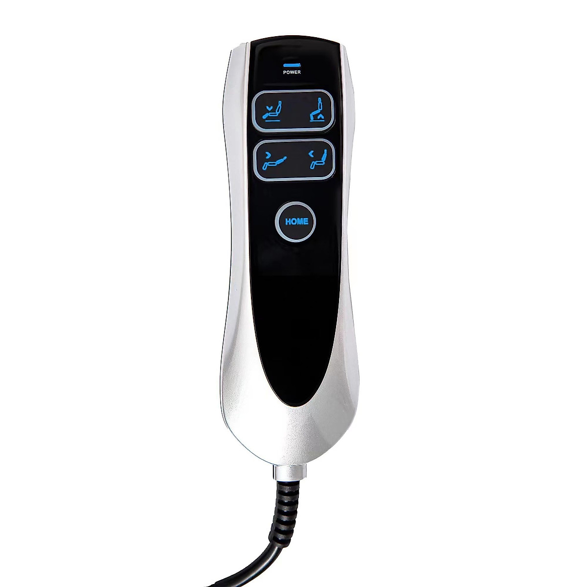 Uetmulik 5 Button 7 Pin Prong Remote Hand Control Handset with USB and Backlight for Lift Chairs Power Recliners