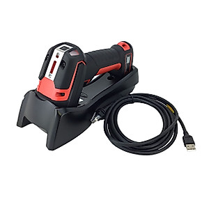 Honeywell Granit 1991i-XR (Extended Range) Ultra-Rugged Industrial-Grade Wireless Bluetooth Barcode Scanner (1D, 2D, QR and PDF) with USB Cable (CBL-500-300-S00)