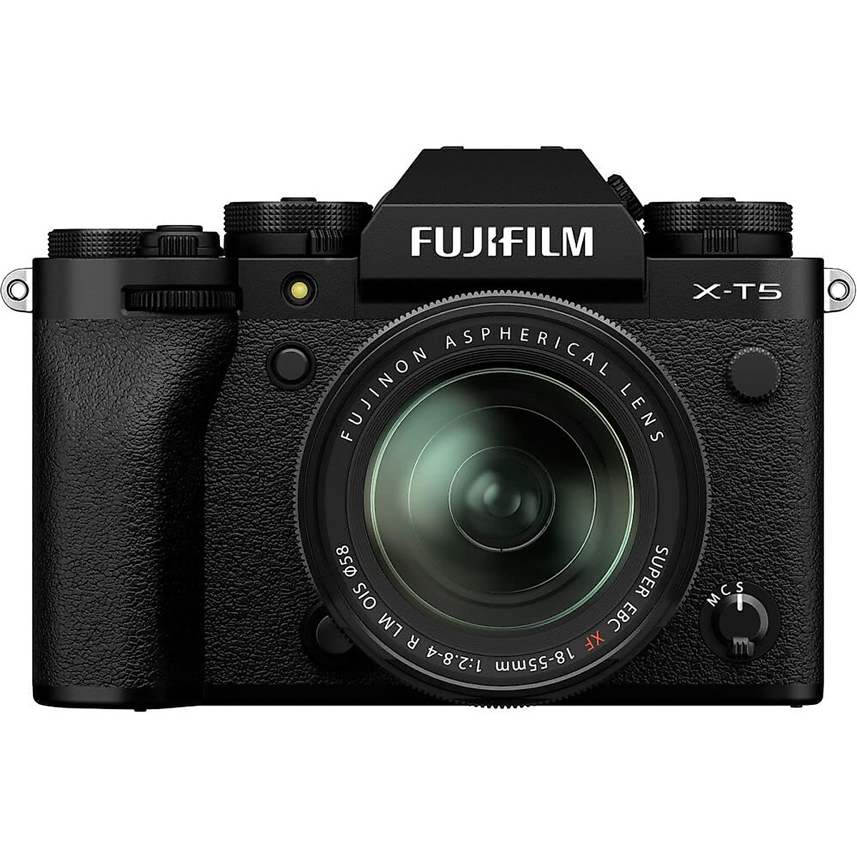Fujifilm X-T5 Mirrorless Digital Camera with 18-55mm Lens (Black, 16783082) Bundle with Corel Editing Software + Graduated Color Filters + Large Camera Bag + Lens Filters + Cleaning Kit + More