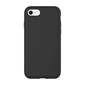 Incipio iPhone 7 Case, Hard Shell Dual Layer DualPro Case for iPhone 7-Black/Black
