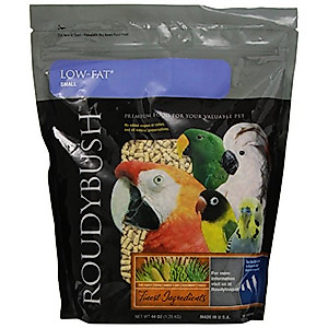 RoudyBush Low Fat Bird Food, Small, 44-Ounce