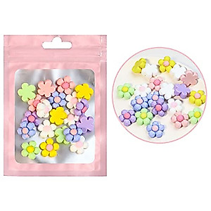 20Pcs Nail Art Accessories Kawaii Love Heart Fruit Animals Manicure Decoration Resin Lollipop 3D Charm for Nails DIY