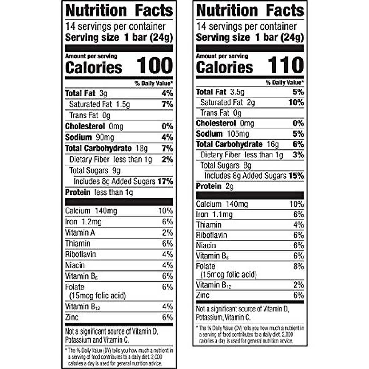 Reese's Puffs Cinnamon Toast Crunch Cereal Treat Bars Variety Pack, 28 ct