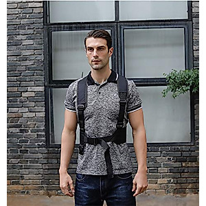 LOVHO Adjustable Telescoping Spray Wand Belt/Two-Shoulder Harness