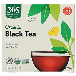 365 by Whole Foods Market, Tea Black Organic, 70 Count