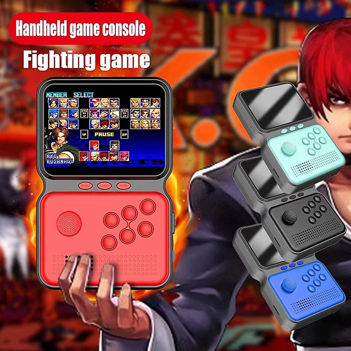 N-brand M3 Video Games Consoles Retro Classic 900 in 1 Handheld Gaming Players Console Sup Game Box Power M3 for Gameboy, Orange